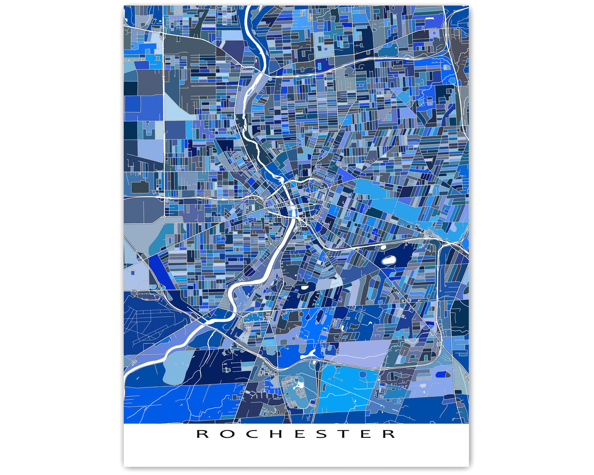 Map Of Rochester New York State