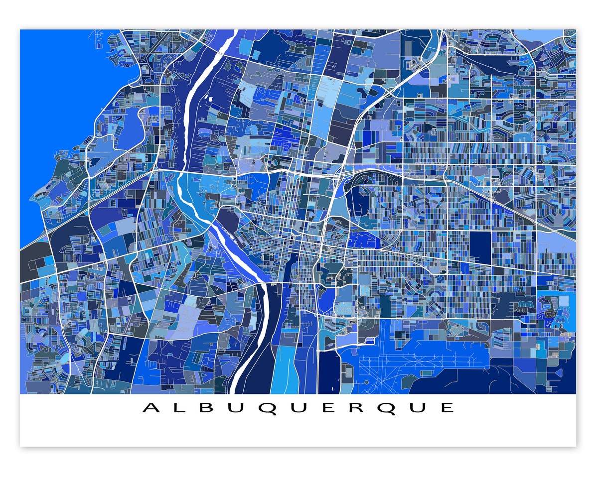 Abq Map Albuquerque Themed Gift Wooden Map Of Southwest Charm
