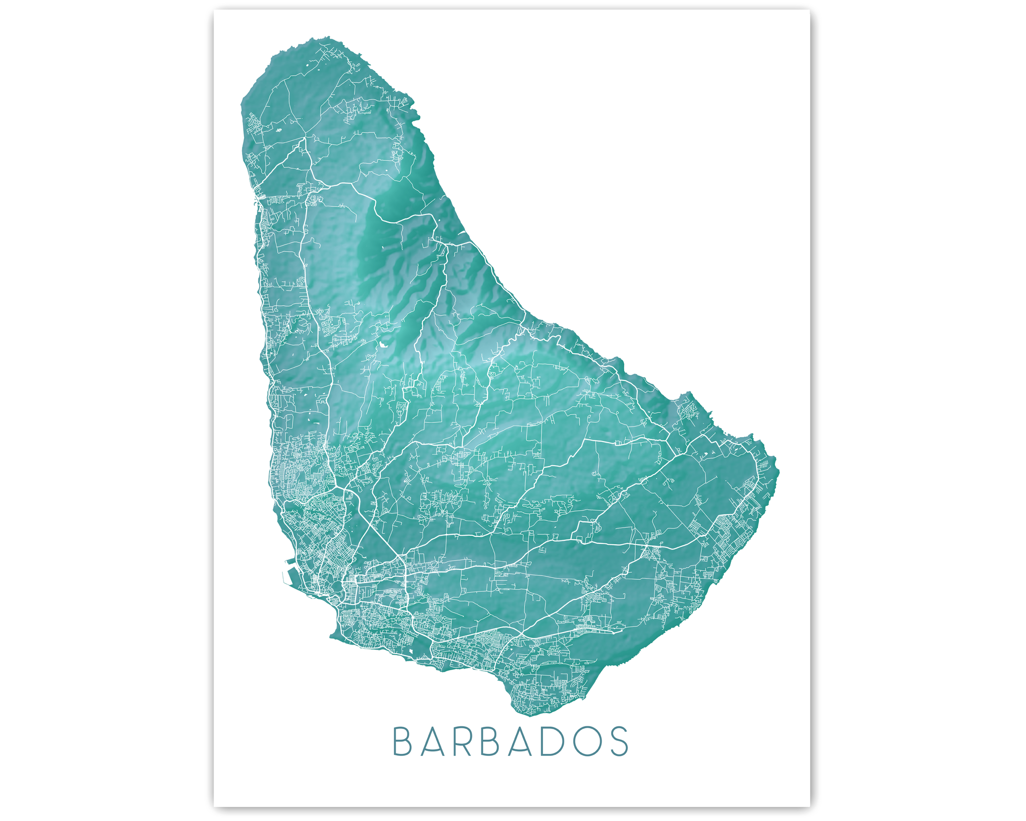 Maps As Art - Map Art Prints for Home Wall Decor and Travel Gifts