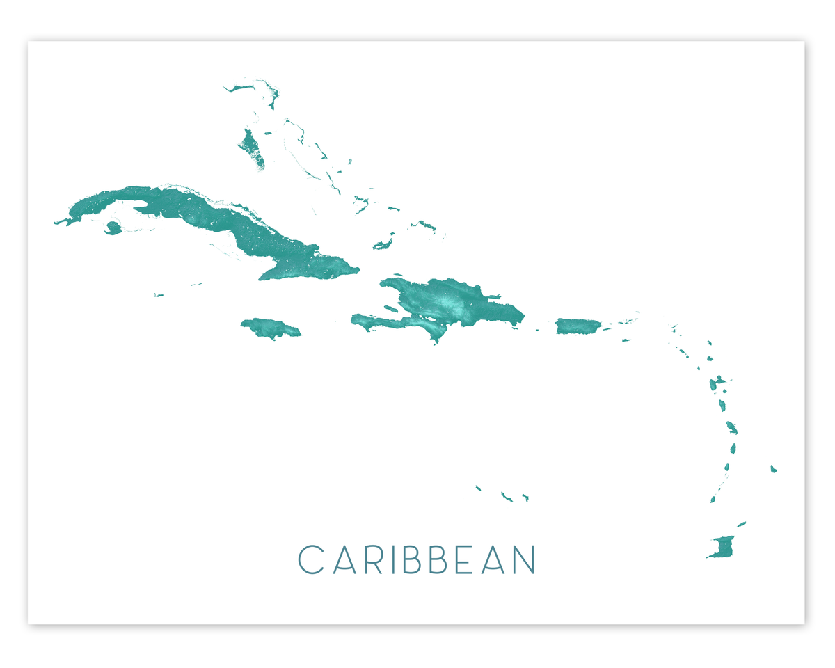 Caribbean Sea Map
