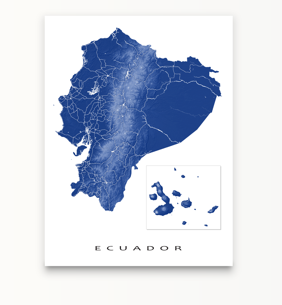 Map Of Ecuador Beaches