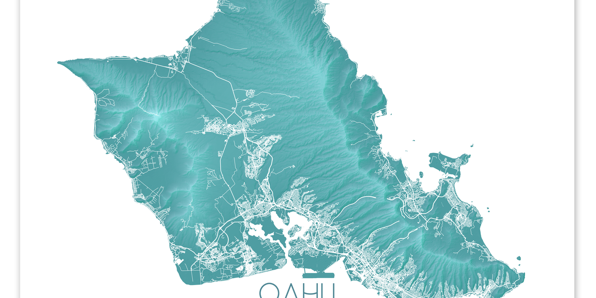Oahu Map