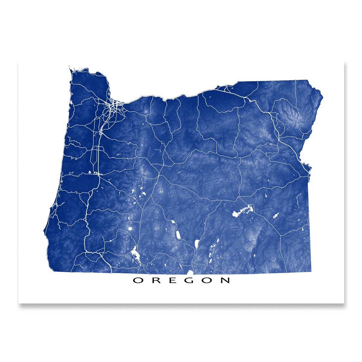 Oregon Outline Png