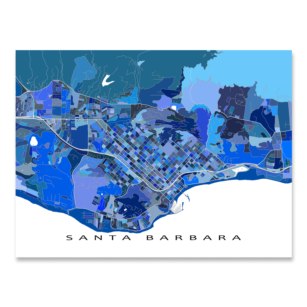 Map Of California Santa Barbara Home | UC Santa Barbara
