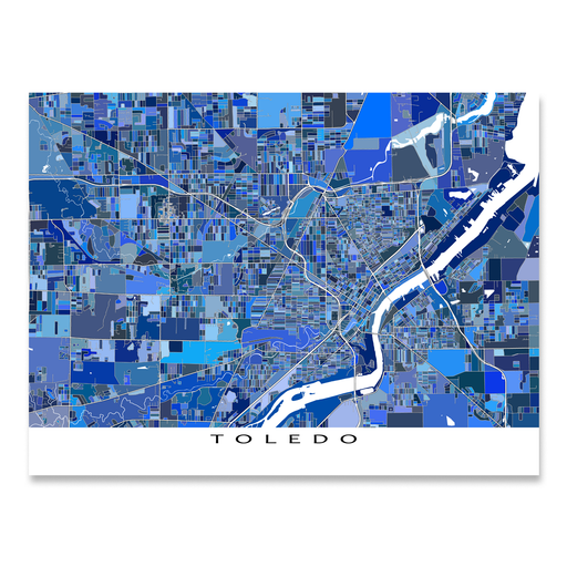 Map Of Toledo Ohio Old Maps Of Toledo, Ohio
