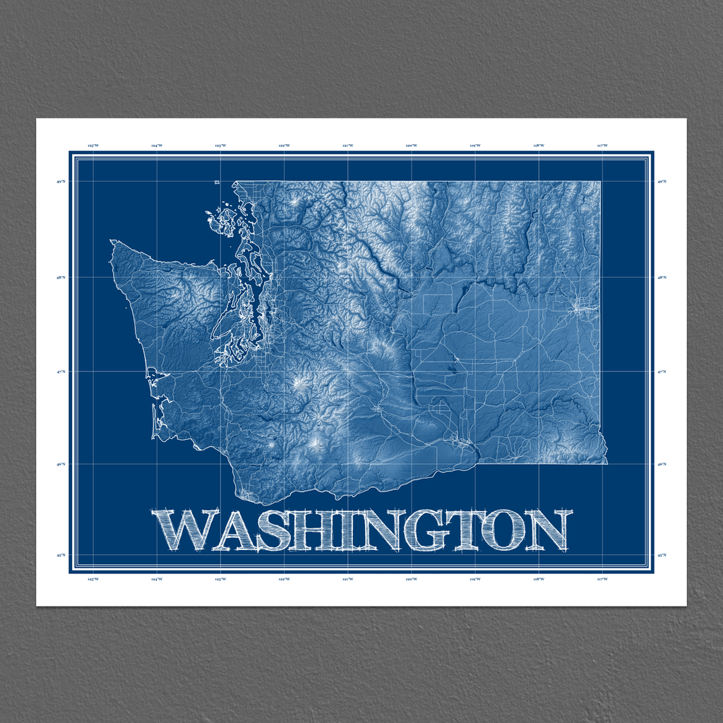 BLUEPRINT — Maps As Art